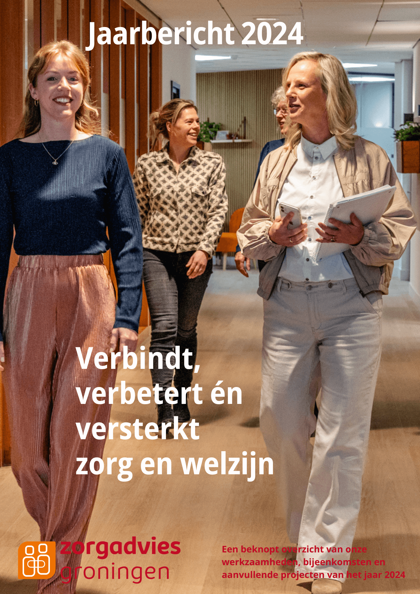 Jaarbericht 2024 verschenen - Zorgadvies Groningen